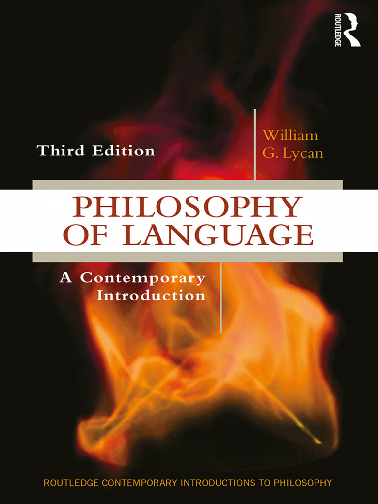 (Routledge Contemporary Introductions to Philosophy) William G. Lycan ...