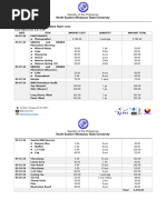 Homeroom Financial Report | PDF