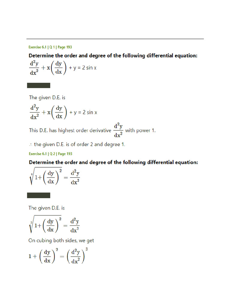 Differential Equation Solution | PDF | Ellipse | Coordinate System
