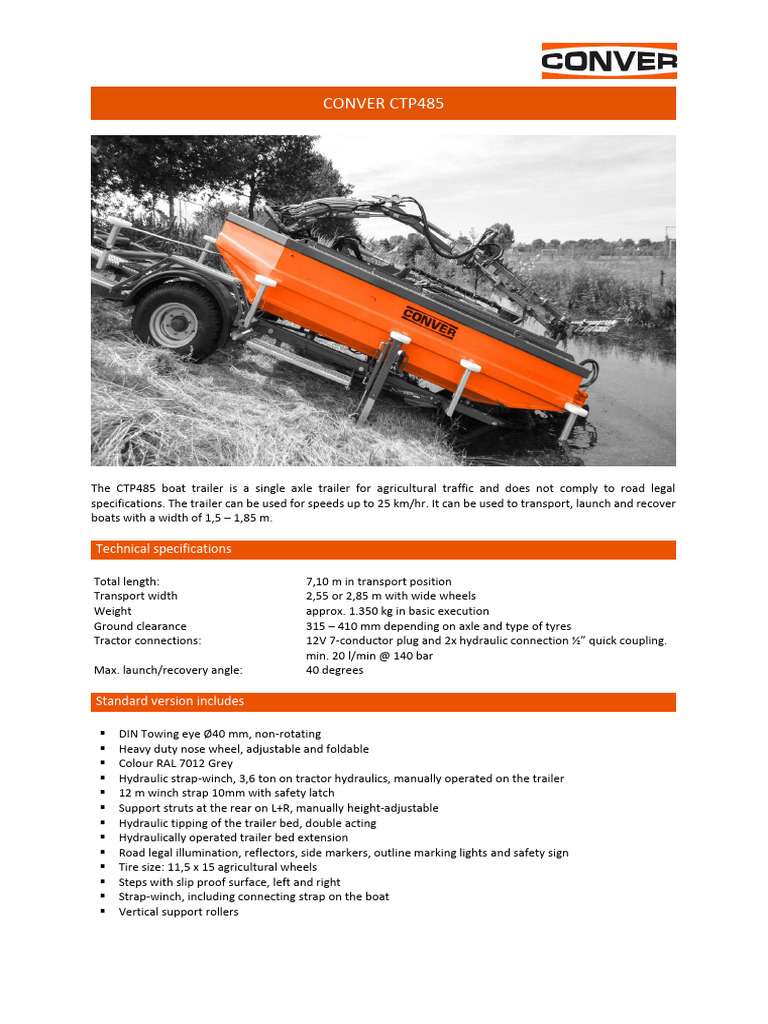 Conver CTP485 | PDF
