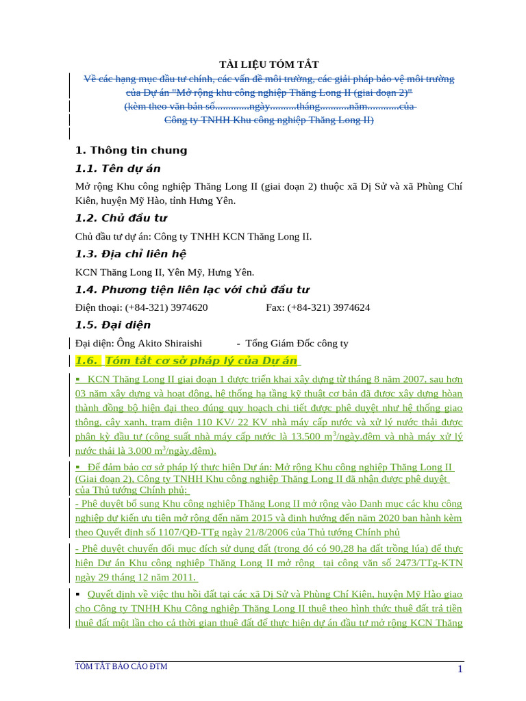 Tom Tat Bao Cao DTM | PDF