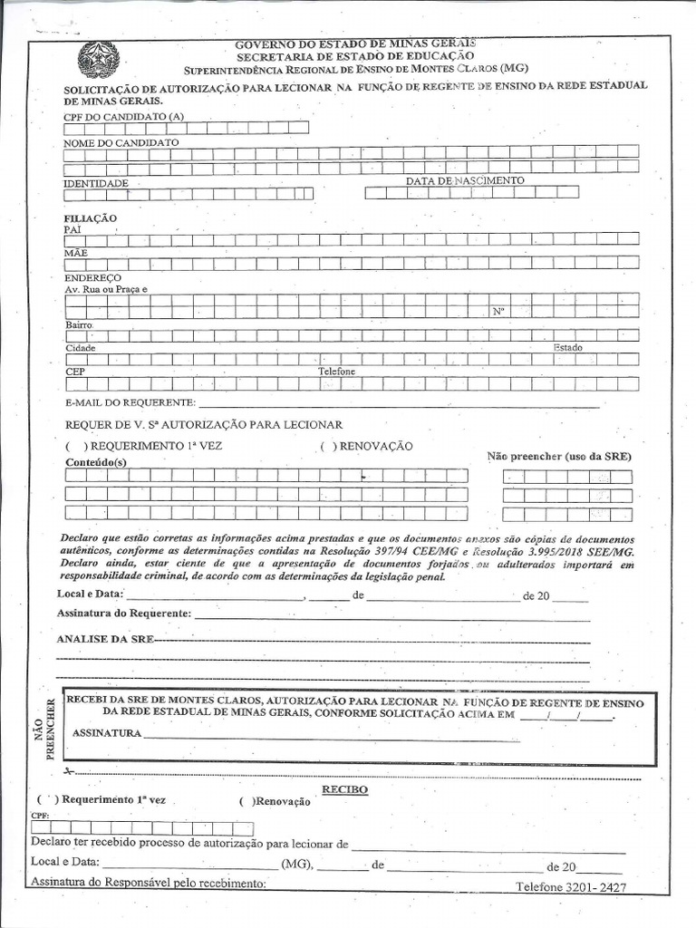 Formulario CAT | PDF