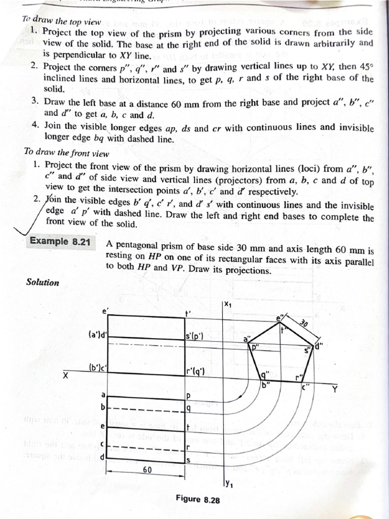 Projection of Solids Lecture2 | PDF