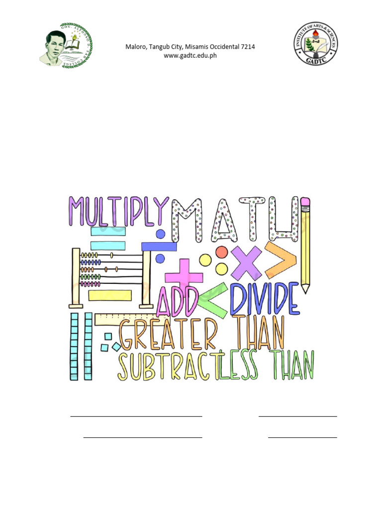 Mathematical Language and Symbols Guide | PDF | Mathematics