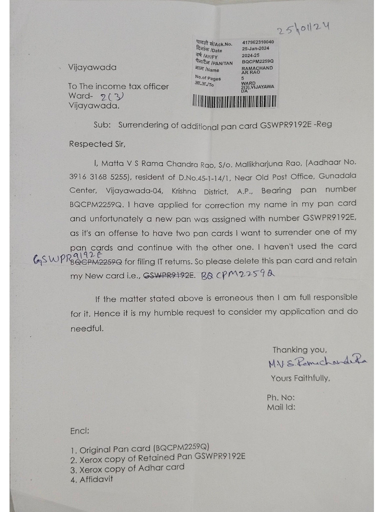 Grievance Document | PDF