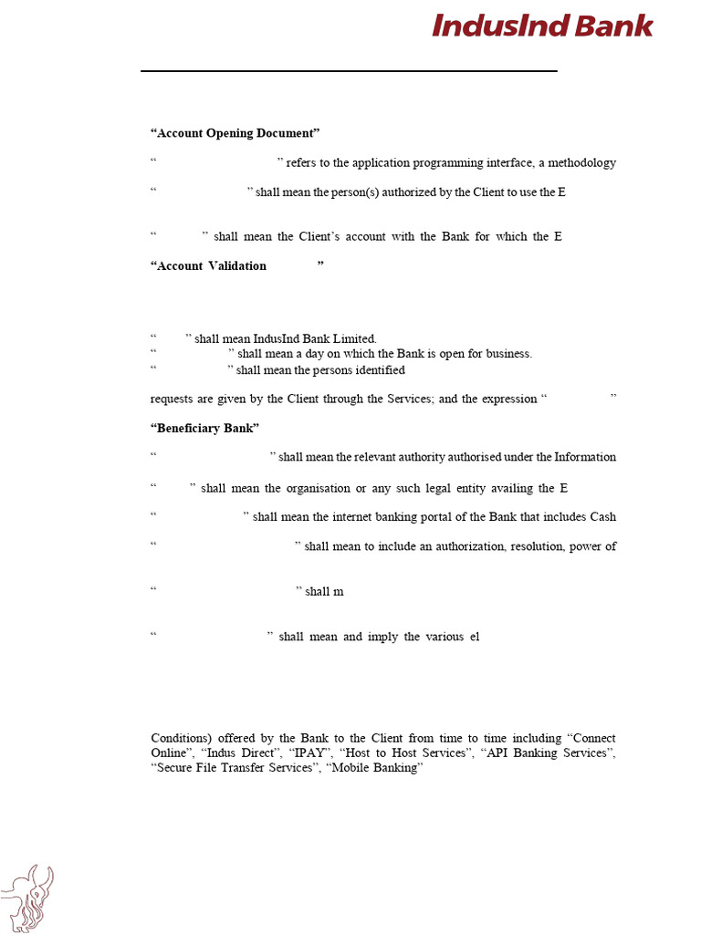 Corporate Internet Banking TNC | PDF | Indemnity | Banks