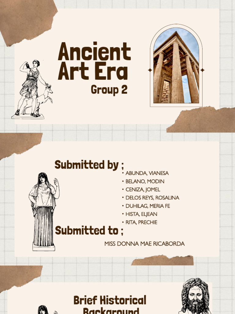 Ancient Art Era Group 2 | PDF