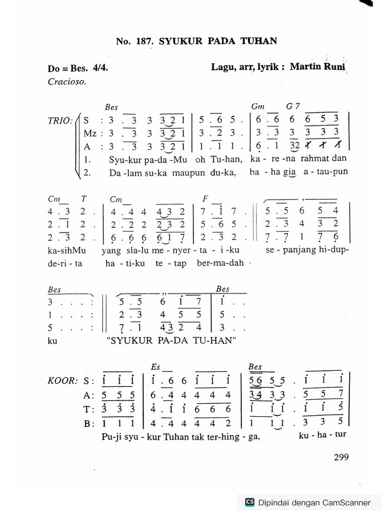 Syukur Pada Tuhan | PDF