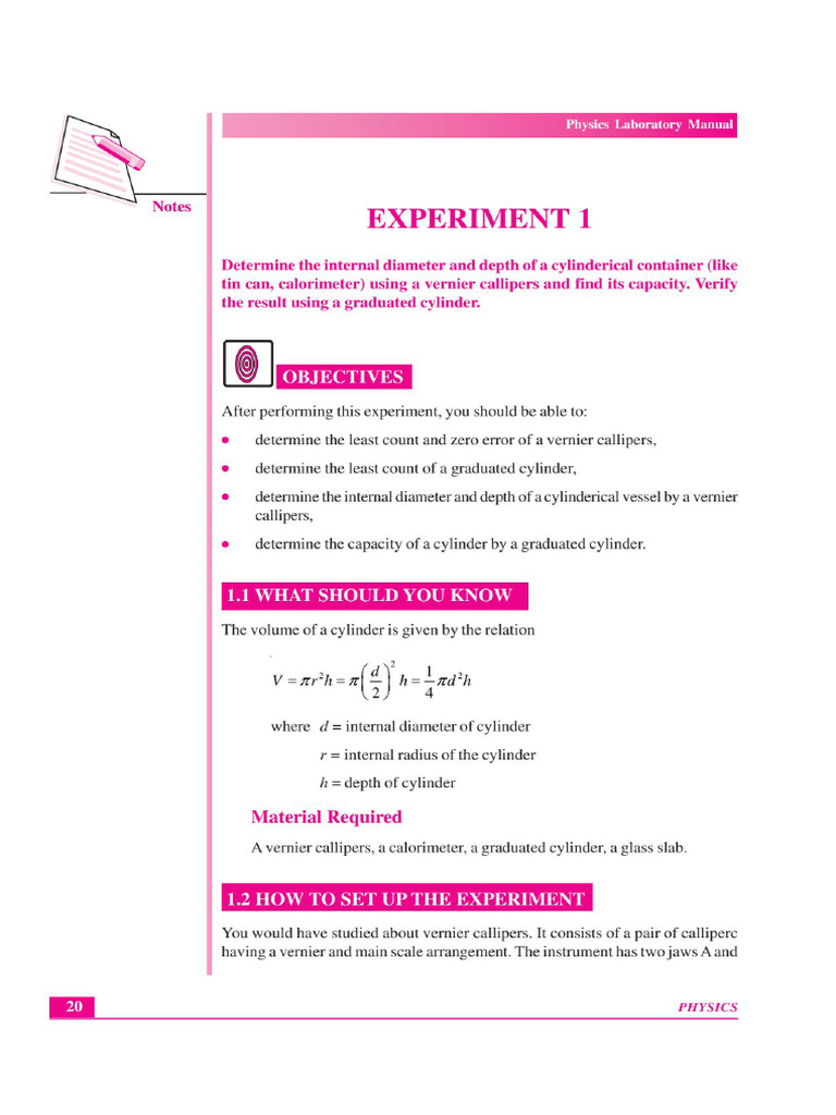 Experiment 1 | PDF