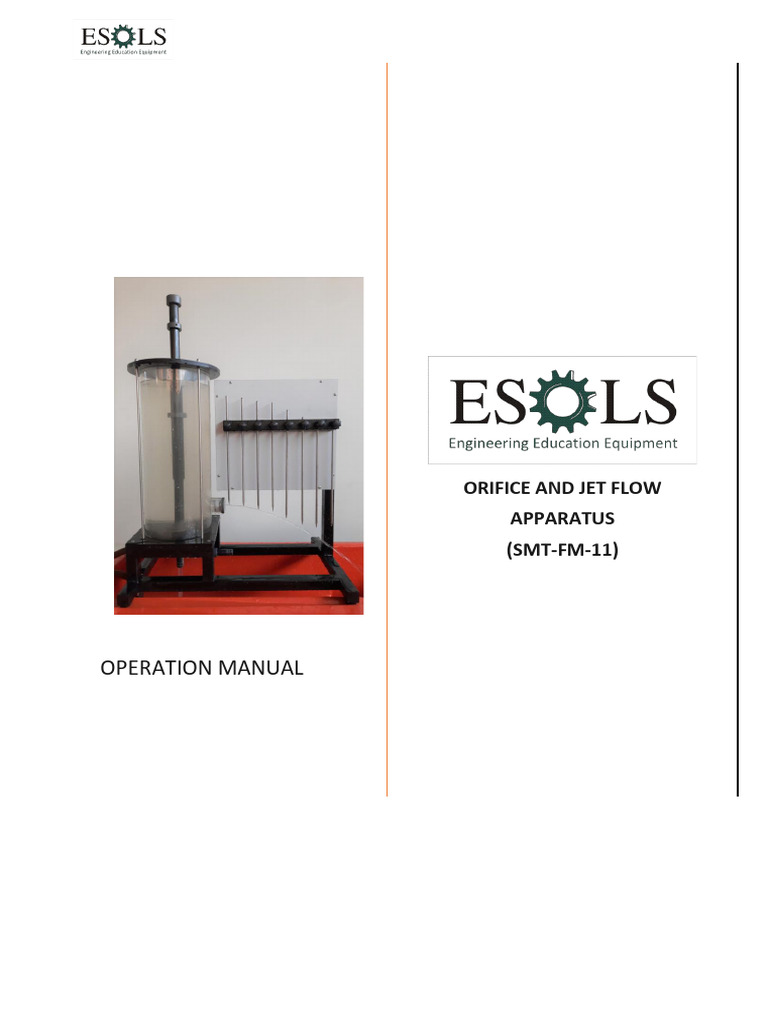 Orifice and jet flow(uet peshawar) | PDF | Soft Matter | Continuum ...