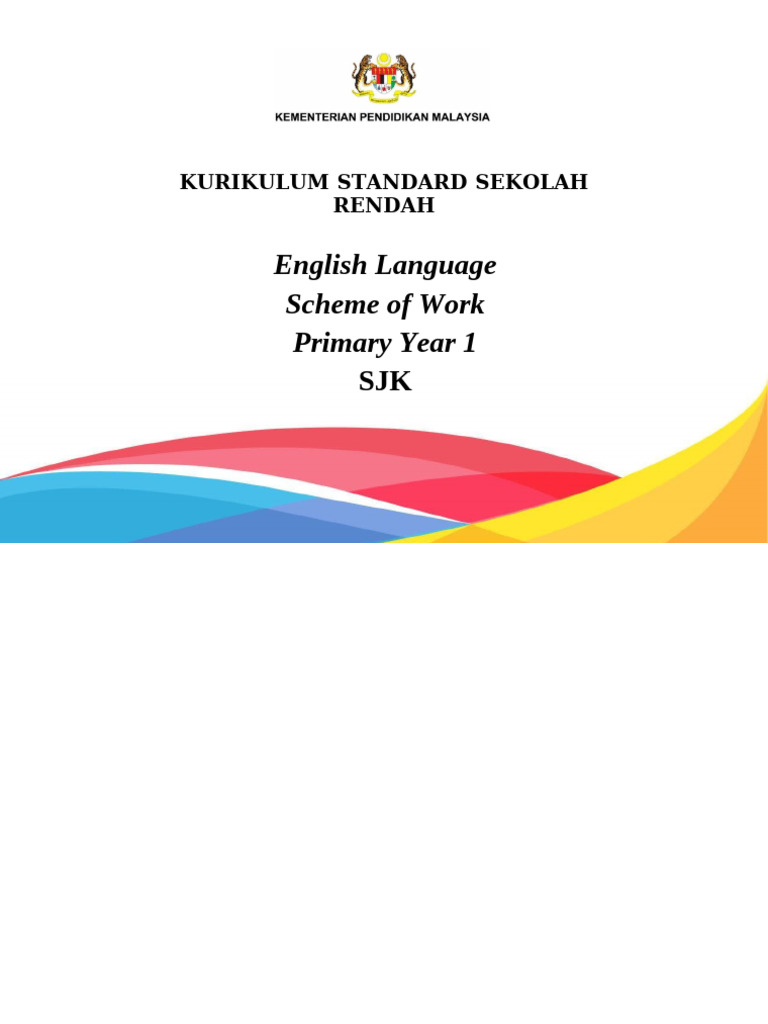 Primary Year 1 English Scheme of Work | PDF | Teachers | Phonics