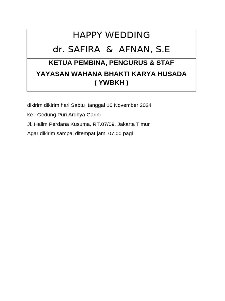 Karangan Bunga | PDF