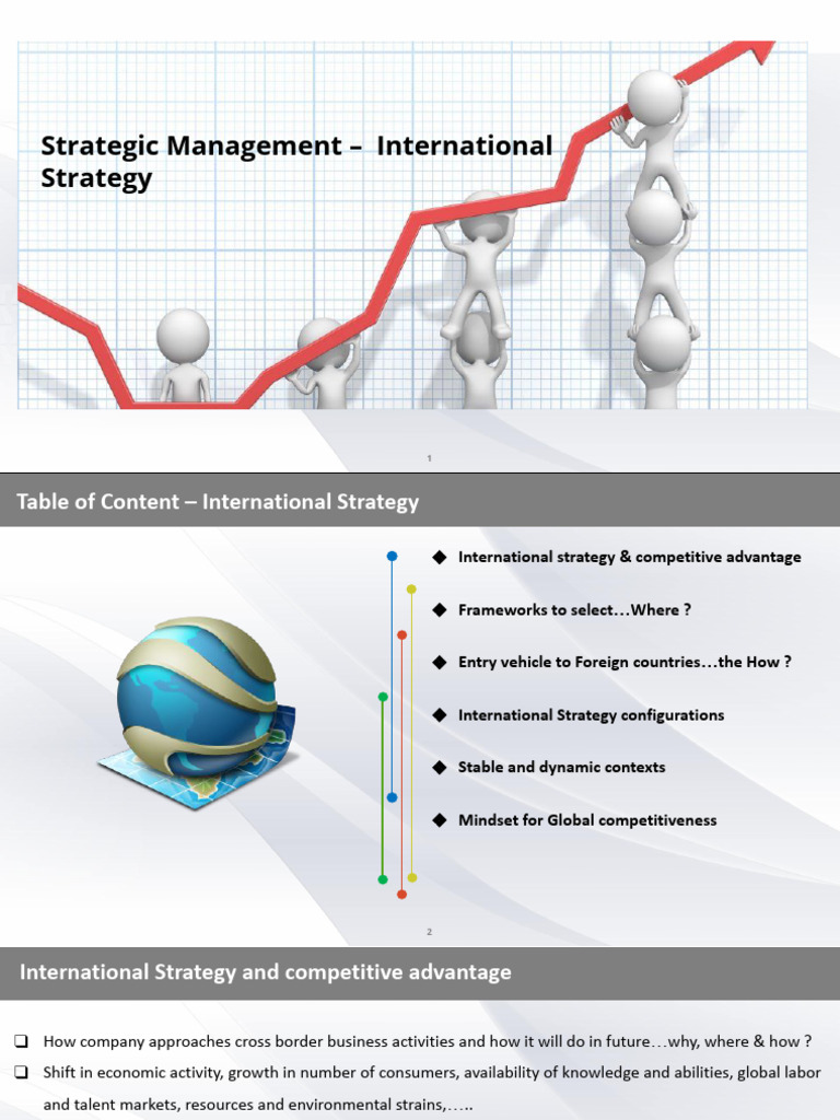 International Strategy for Competitive Advantage | PDF | Competitive ...