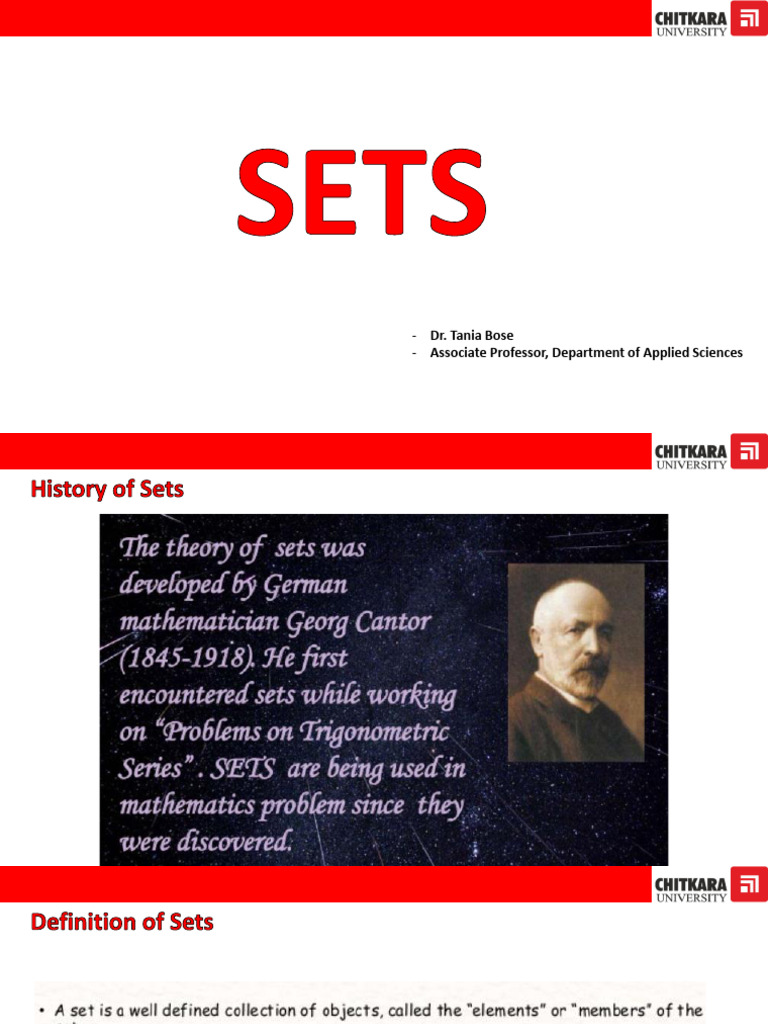 Sets | PDF