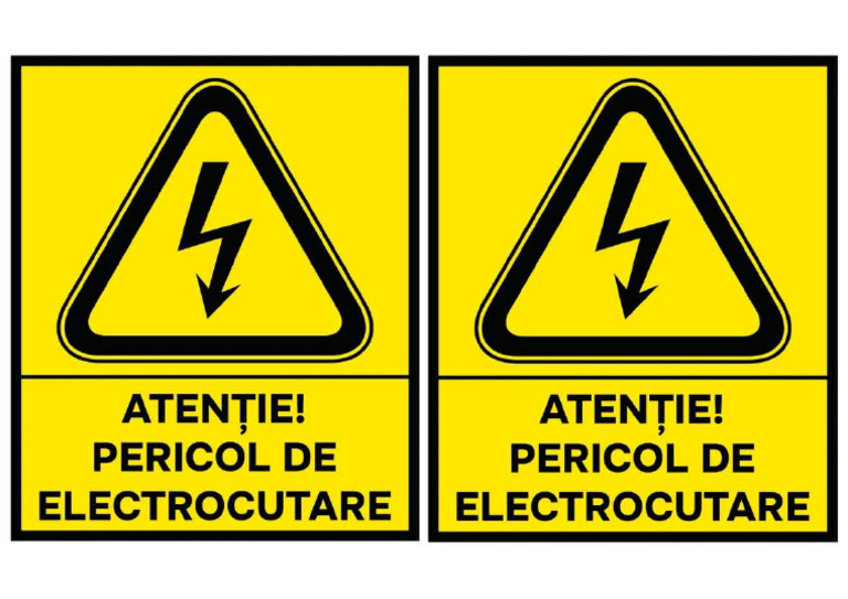Pericol de Electrocutare | PDF