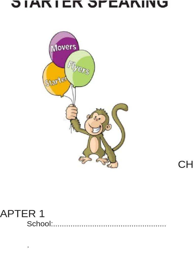 starter speaking 1 | PDF