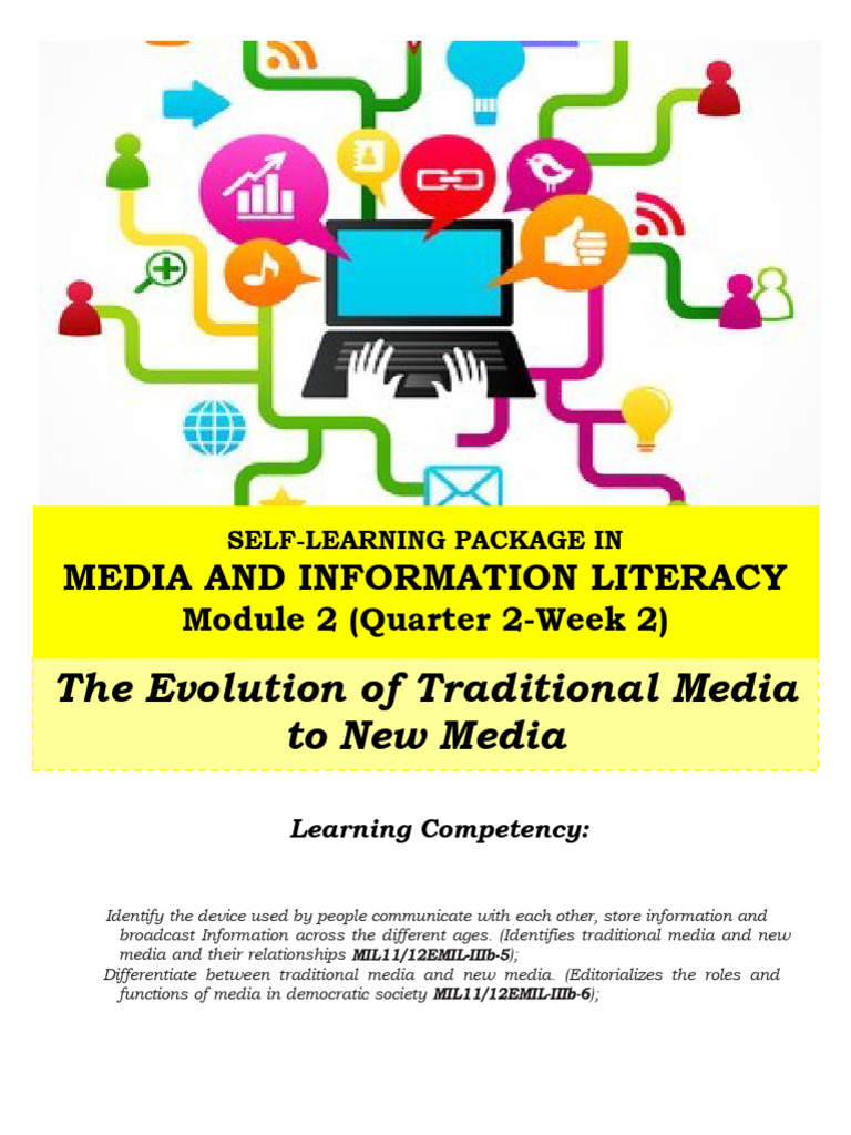 Traditional vs. New Media Evolution | PDF | New Media | Information ...
