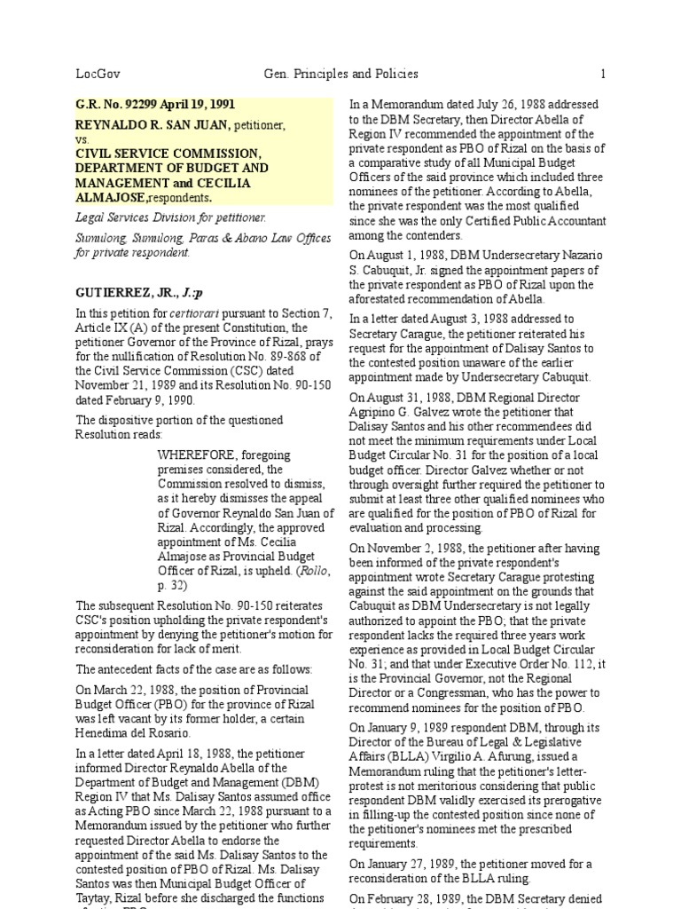 III - Gen Principles and Policies | PDF | Local Government | Judiciaries