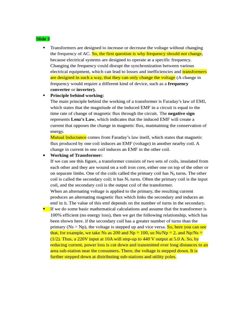 Transformers - Updated (AutoRecovered) | PDF | Inductor | Transformer