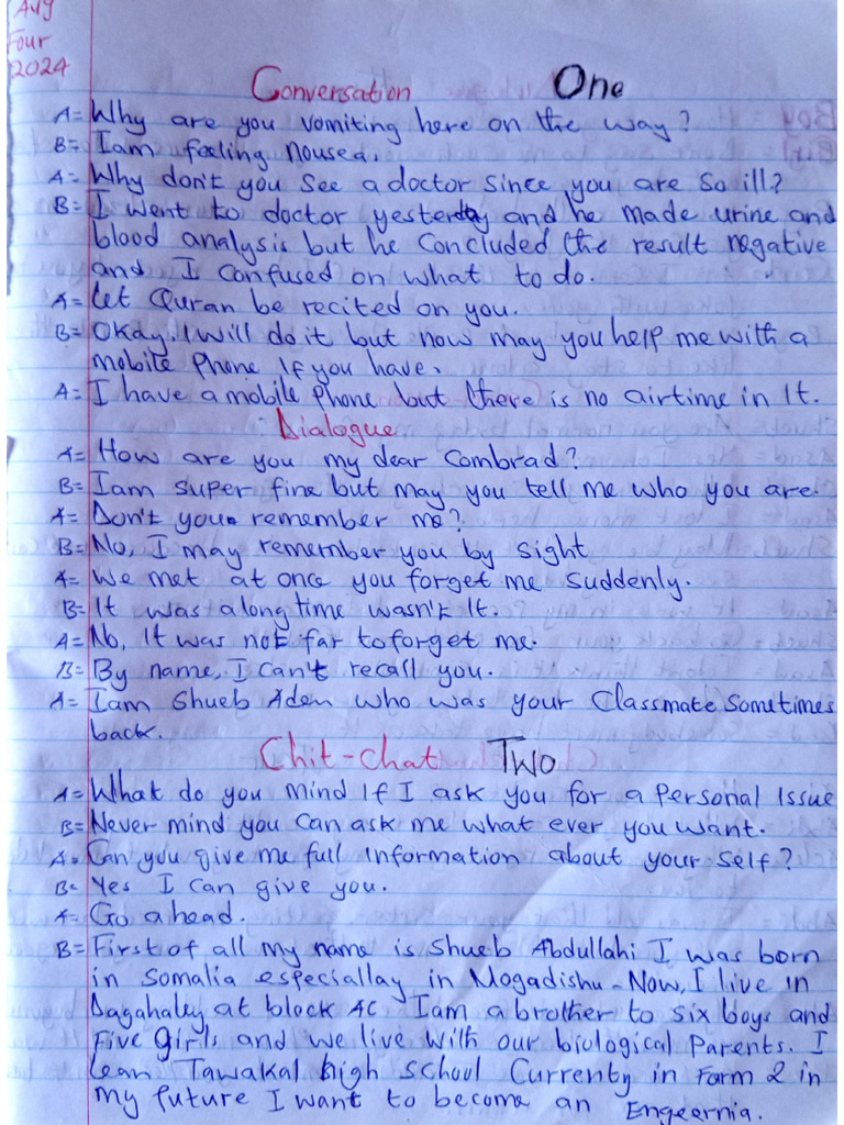 Conversation Book | PDF