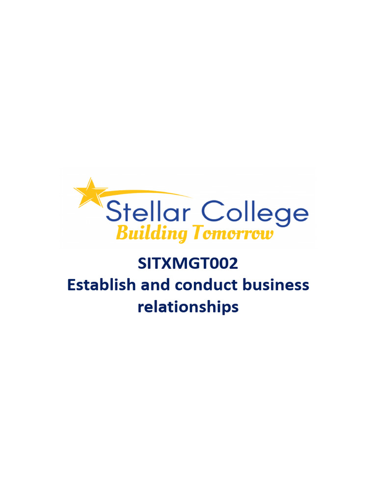 Project Portfolio Template SITXMGT005 Student Assessment Tasks | PDF ...