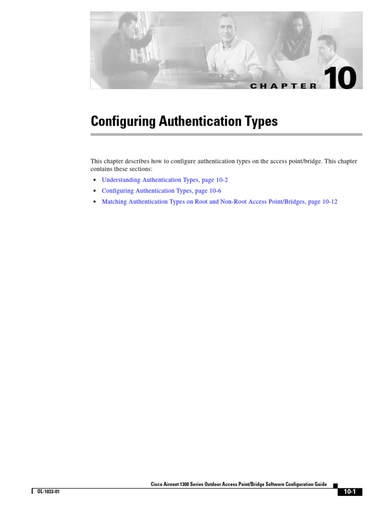 Configuring Authentication Types | PDF | Radius | Wireless Access Point