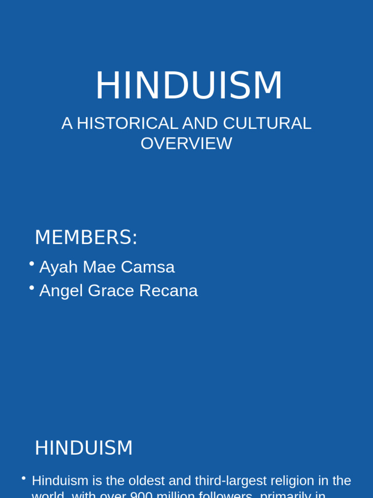 Overview of Hinduism: Beliefs and Practices | PDF | Hindu Deities | Brahman
