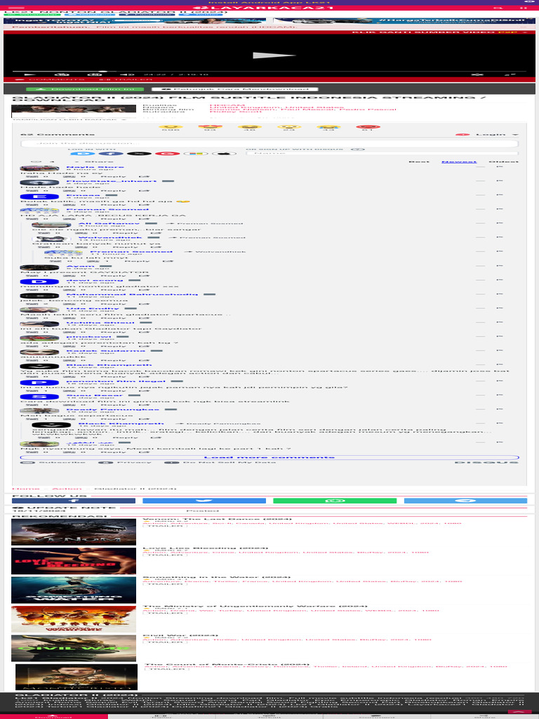 Lk21 Layarkaca21 Nonton Gladiator II (2024) Streaming Download Dunia21 | PDF