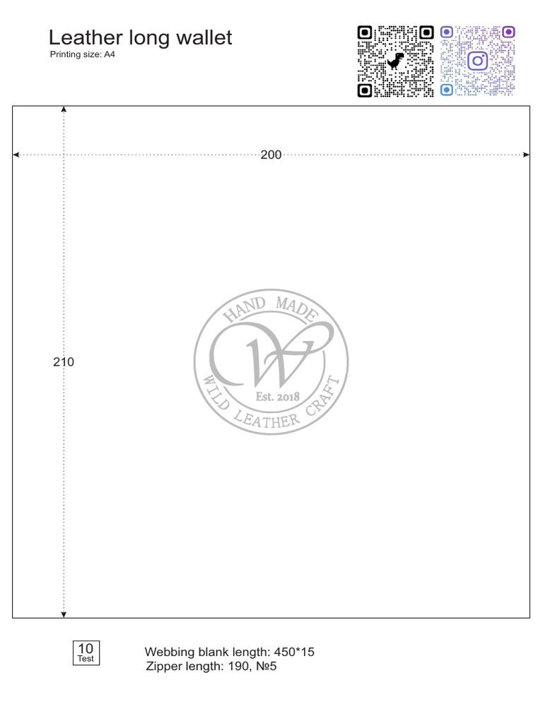 Bi-Fold Long Wallet Putangina Na'ko | PDF