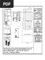 Commercial Food Stall Plan | PDF | Architectural Design | Architecture