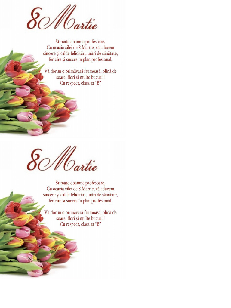 8 Martie | PDF