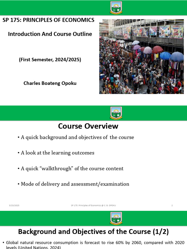 SP 175 - Principles of Economics - Comprehensive | PDF | Economics ...