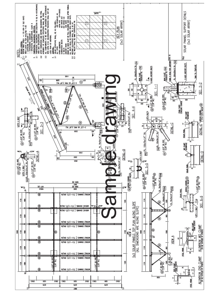 5x3 SOLAR PANELS Sample Drawing | PDF