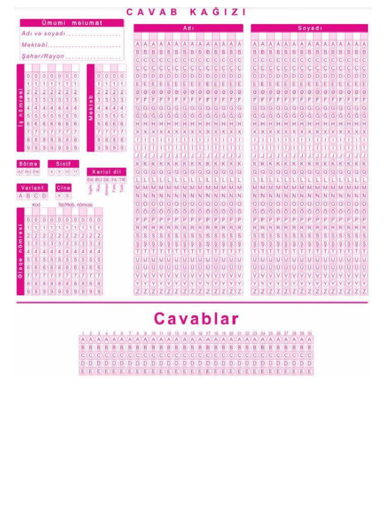 Cavab Vereqi | PDF