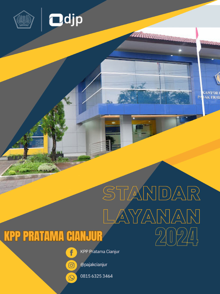 Standar Layanan KPP Pratama Cianjur 2024 | PDF