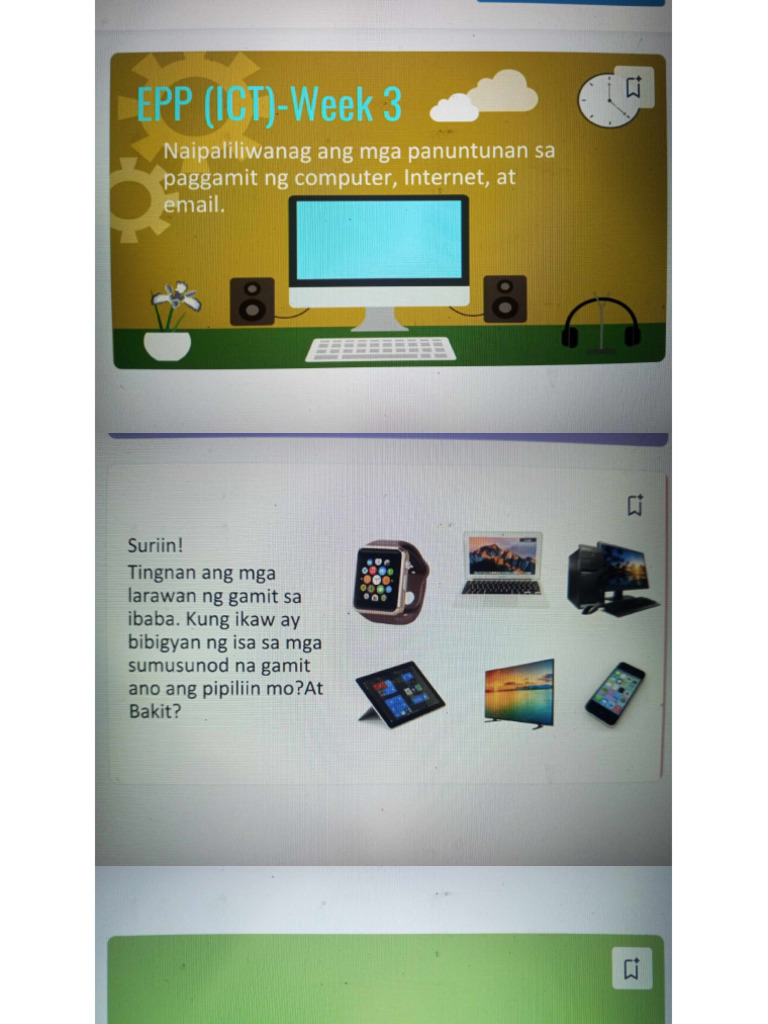 Epp - 5 Week 1 Ict | PDF