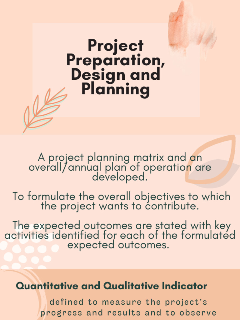 Project Preparation and Design Guide | PDF | Project Management | Business