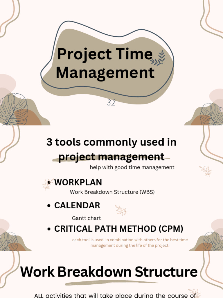 Project Time Management | PDF | Business