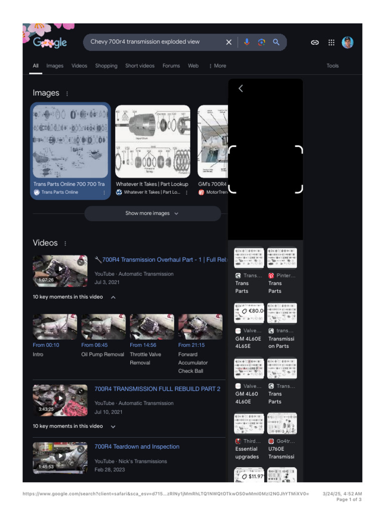 Chevy 700r4 Transmission Exploded View - Google Search | PDF ...