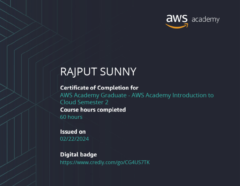 AWS Academy Graduate AWS Academy Introduction To 240223 105523 | PDF