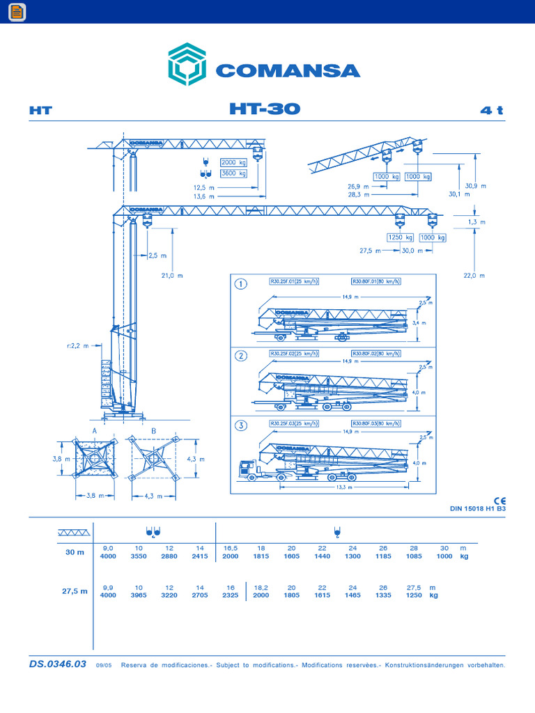 Comansa-HT-30 (2) 250313 123335 | PDF
