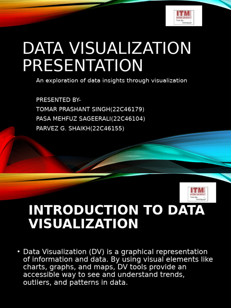 Data Visualization Presentation | PDF | Data | Infographics
