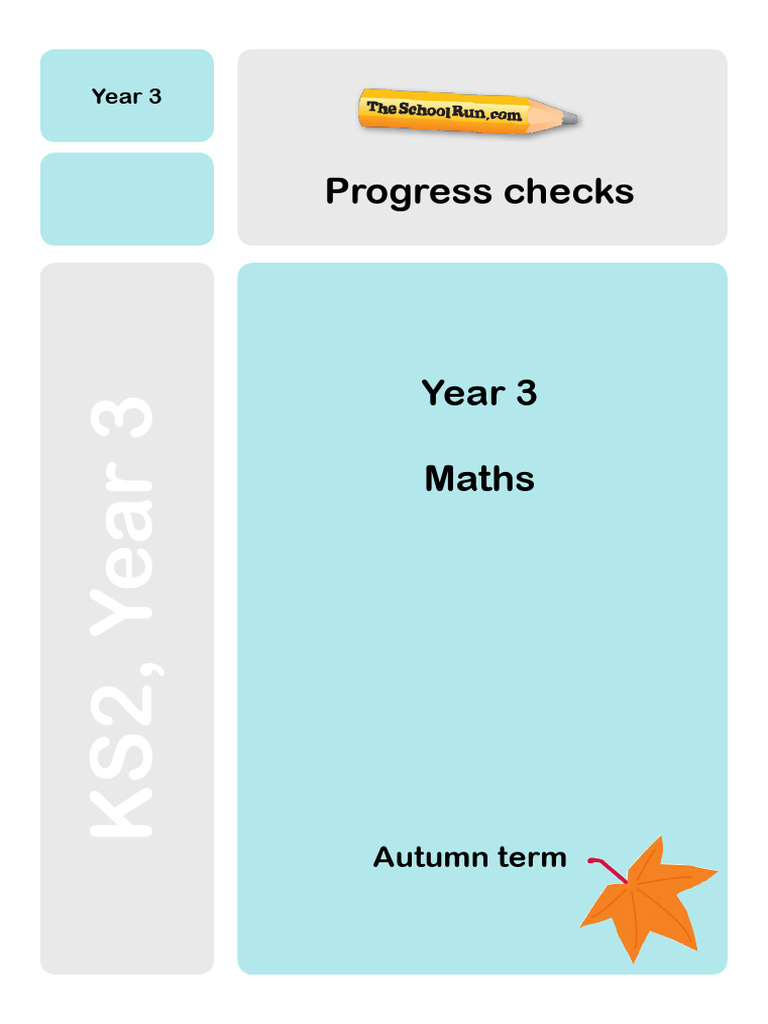 Y3 Maths Progress Checks 2 | PDF | Worksheet