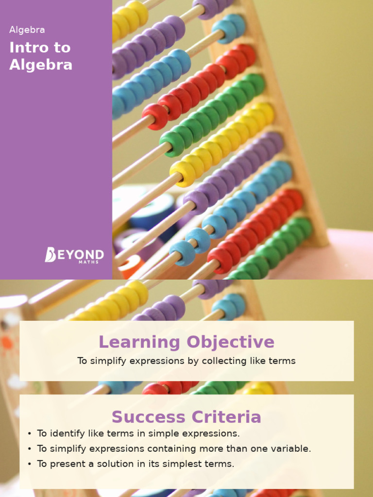 Introduction To Algebra | PDF | Algebra | Mathematics