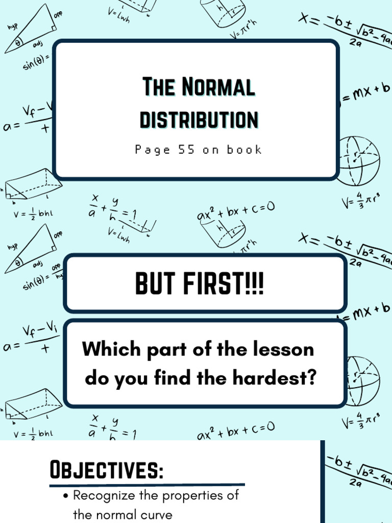 The Normal Distribution | PDF