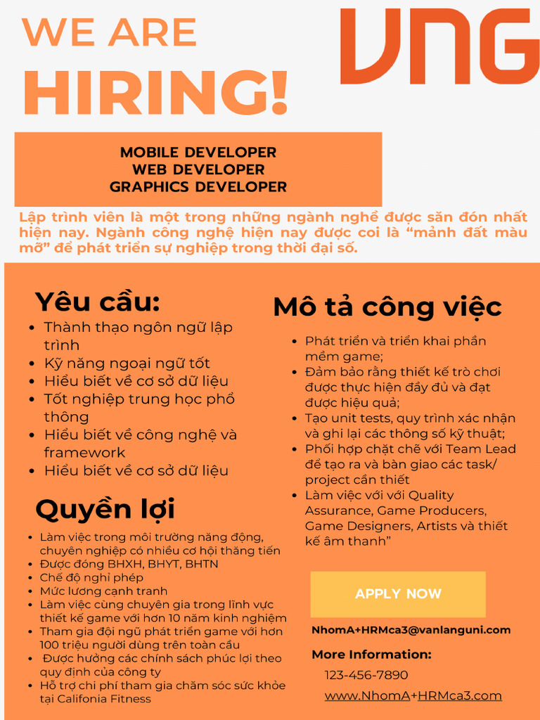 HRM Ca 3 - Nhóm A+ | PDF