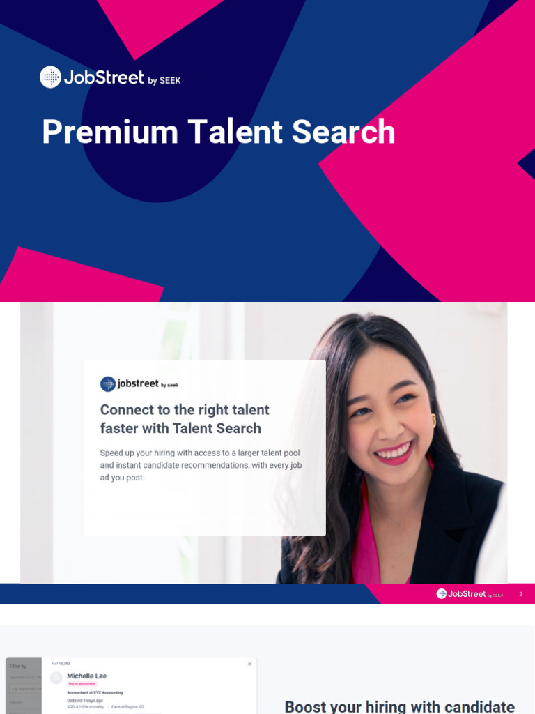 Jobstreet Premium Talent Search | PDF