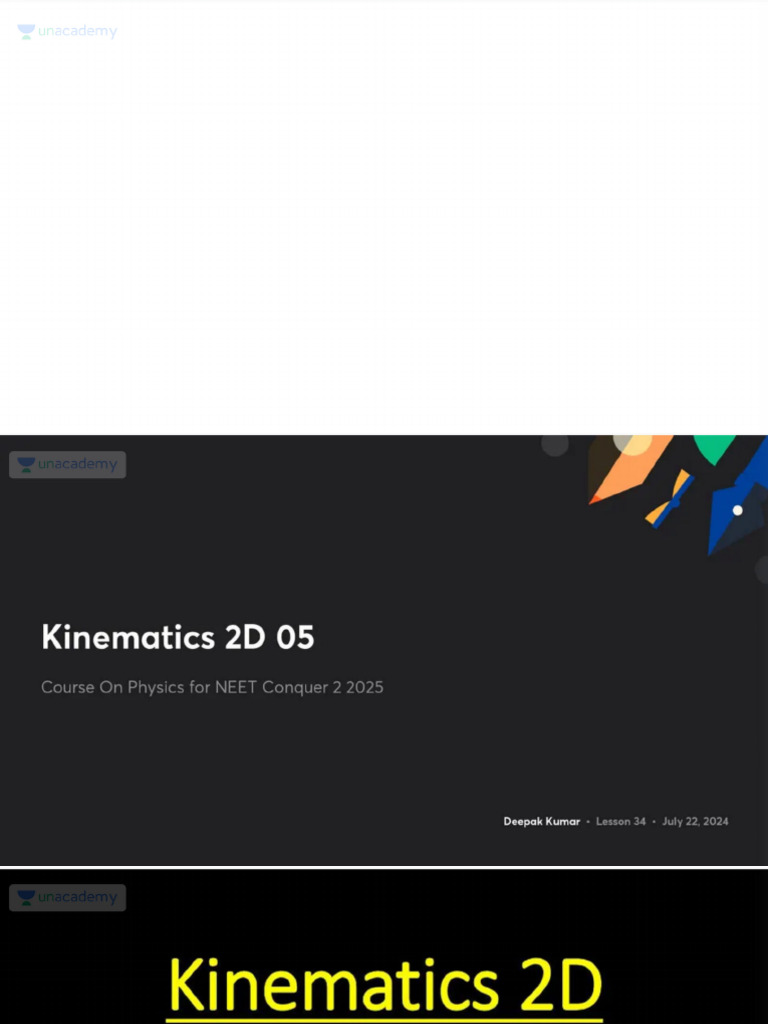 Kinematics 2D 05 With Anno | PDF