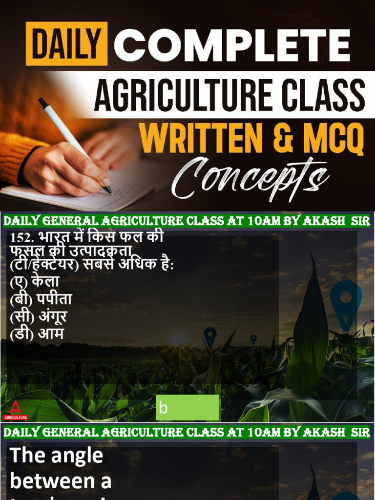 Iffco Horticulture MCQ PDF by Akash Sir | PDF