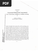 Functional Assessment Interview Form | PDF | Behavior | Communication
